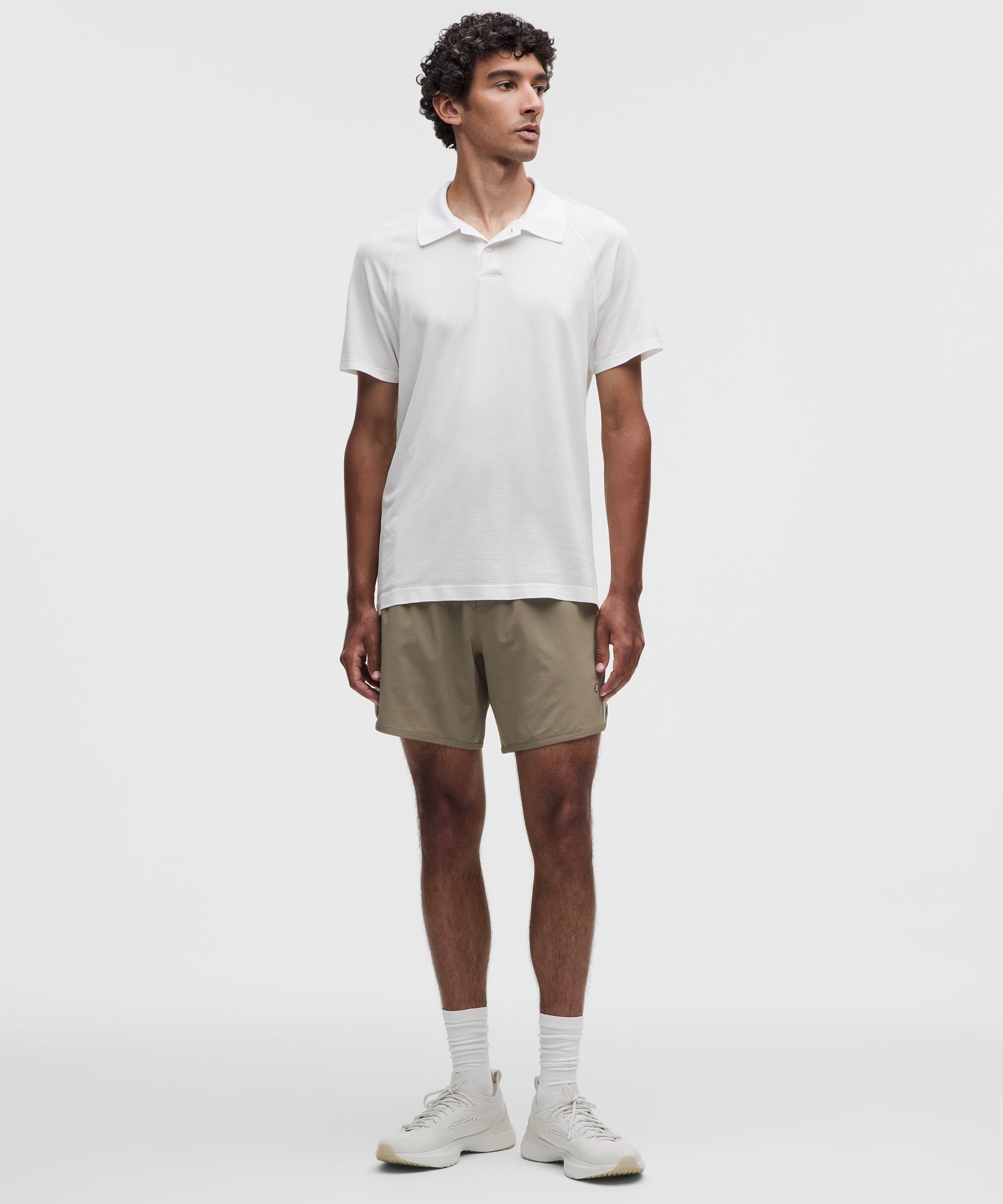 LULULEMON Lululemon Lightweight Mesh-Panelled Tennis Shorts